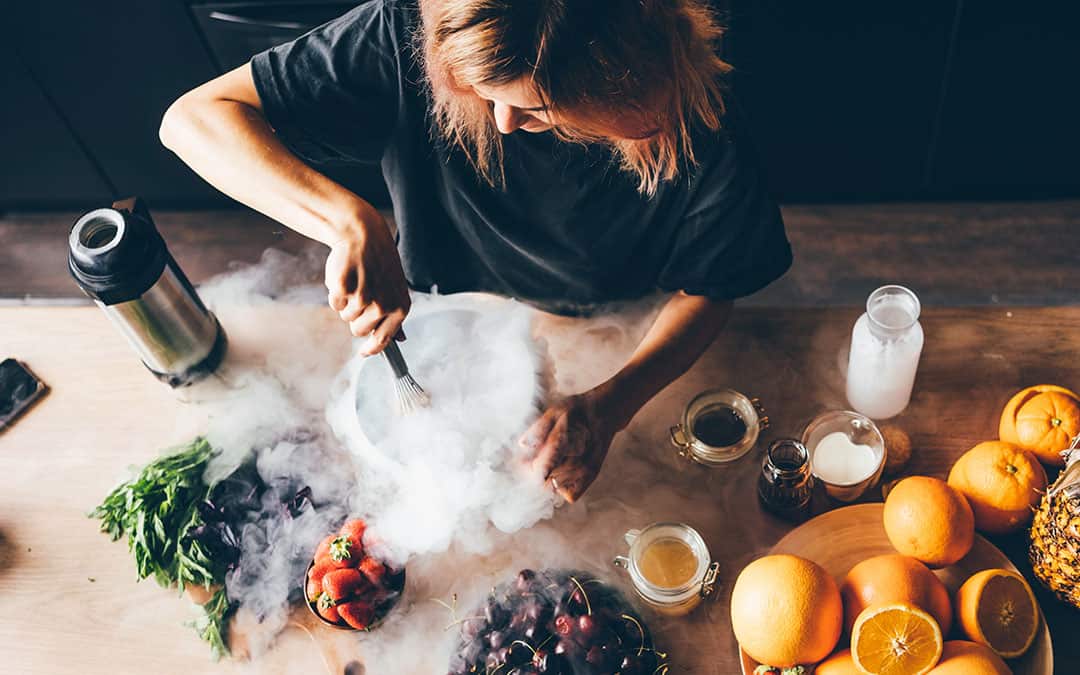 The Science behind Liquid Nitrogen and Ice Cream